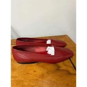 Capezio | Shoes | Vtg Capezio Womens Size 95m Jenny Red Leather Square ...